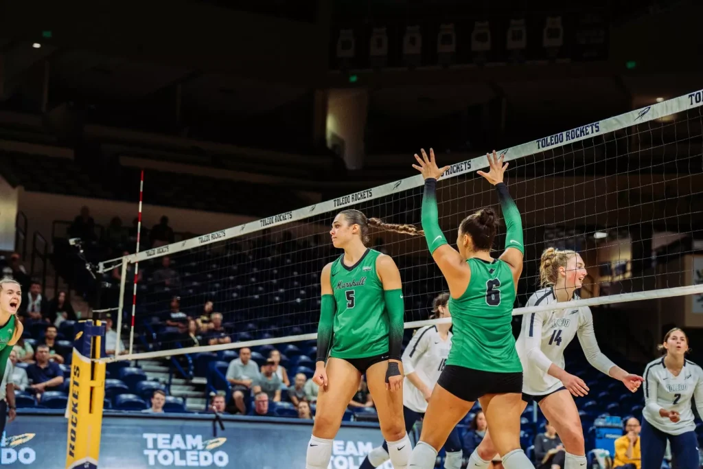 Herd Volleyball Concludes Non-Conference Play with Sweep of UNCG – The ...