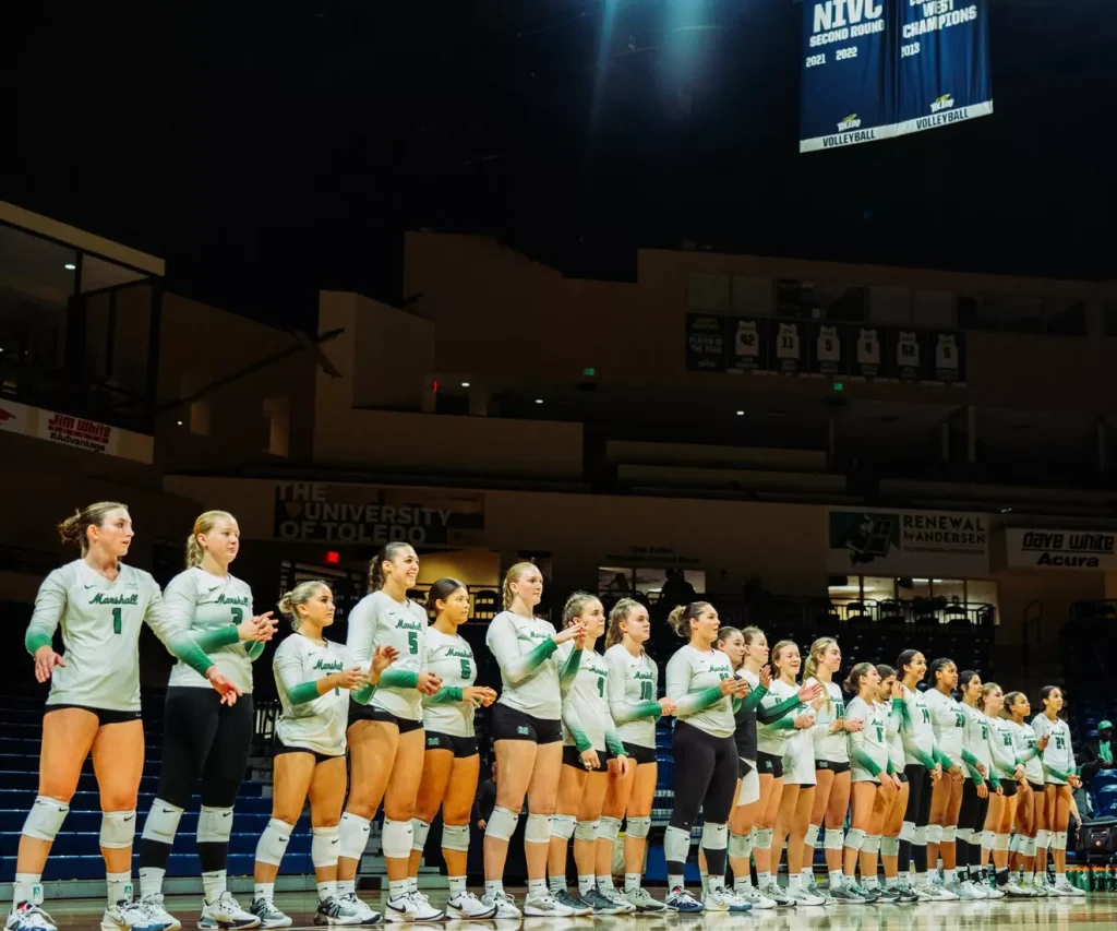 Marshall volleyball hosts EKU in Tuesday's home opener – The Real WV