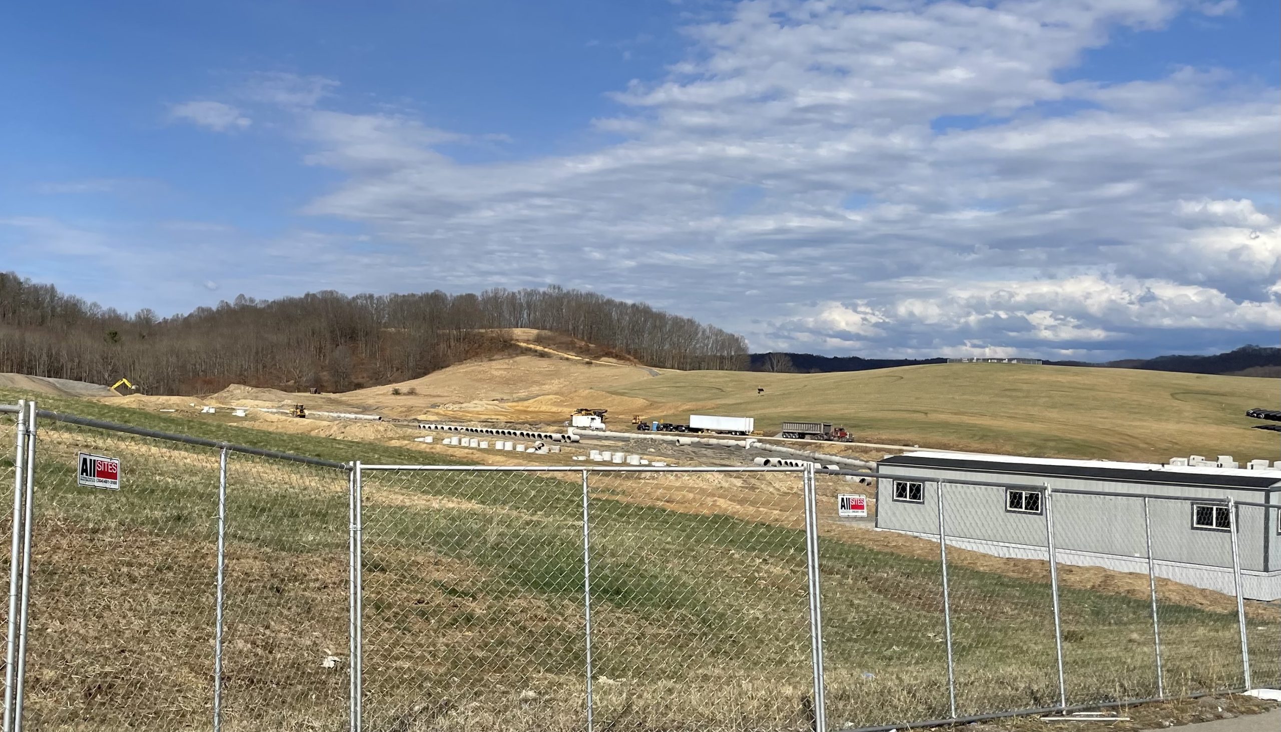 Superintendent Terrence Beam discusses the Glade Creek project, and ...