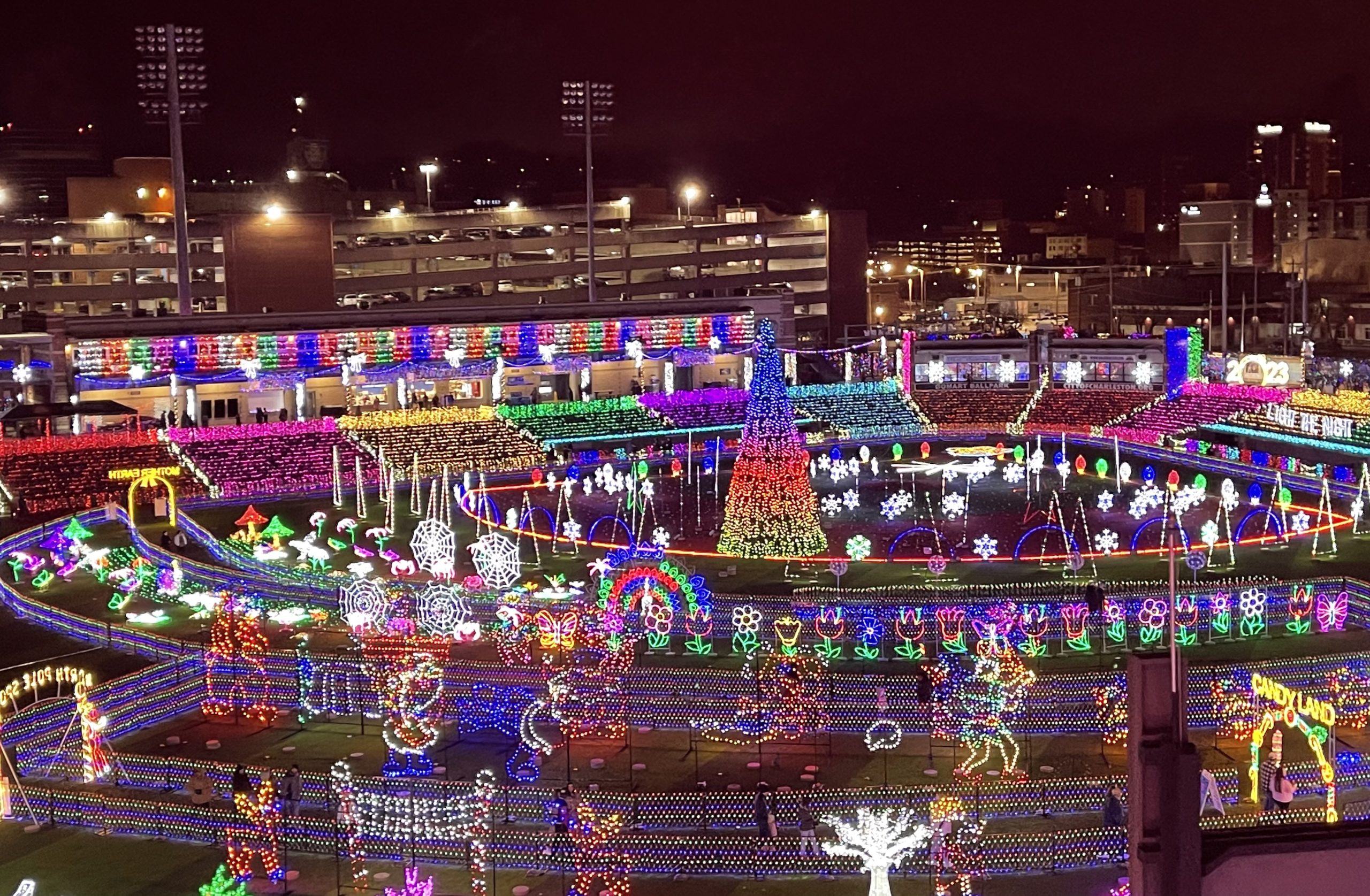 Light the Night event transforms Charleston's GoMart Ballpark into ...