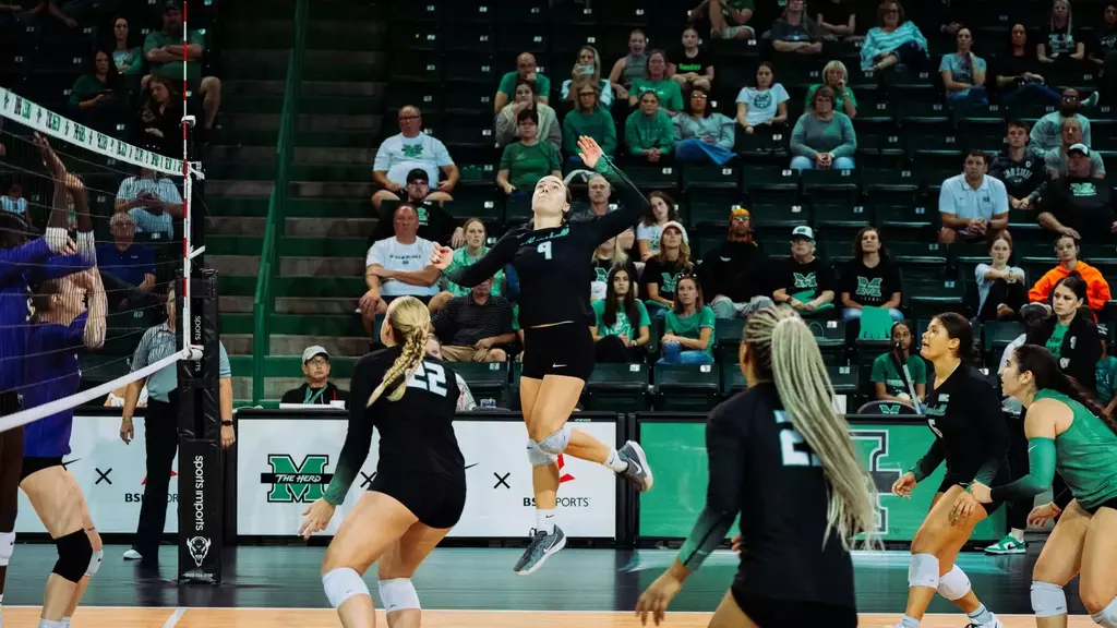 Marshall Volleyball battled in Saturday loss to JMU – The Real WV
