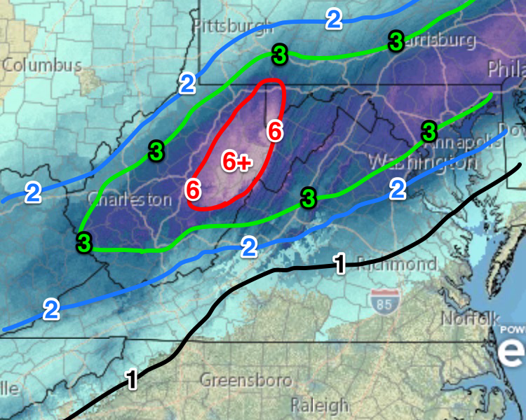 Snow Expected Sunday – The Real WV