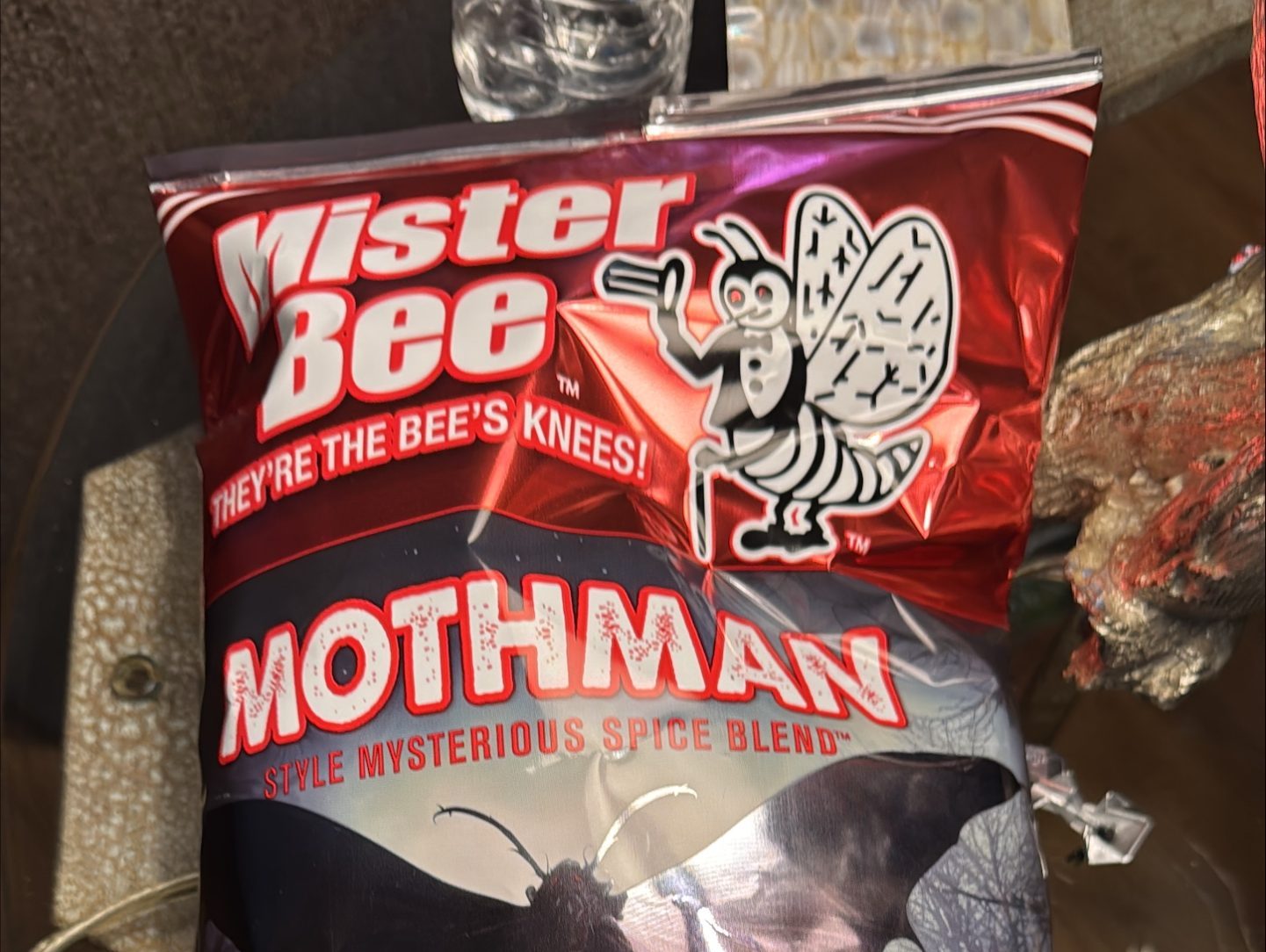Mister Bee Potato Chips promotes 'West Virginia flavors' with Mothman ...