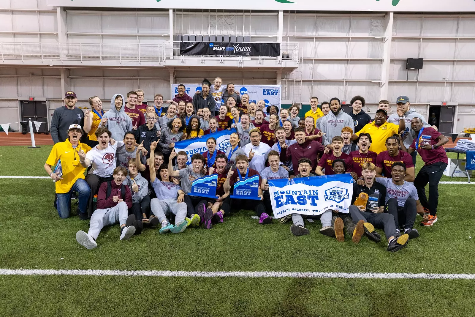 Charleston sweeps MEC Indoor Championships, earns 30 All-Conference ...