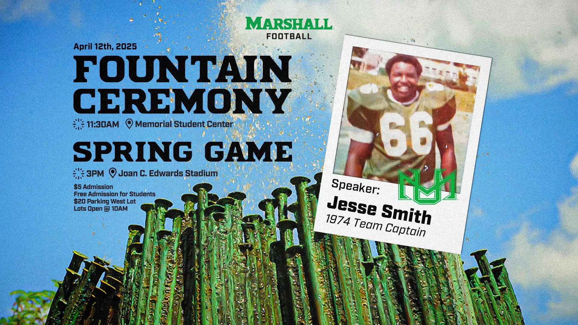 Jesse Smith to serve as speaker for Spring Fountain Ceremony – The Real WV