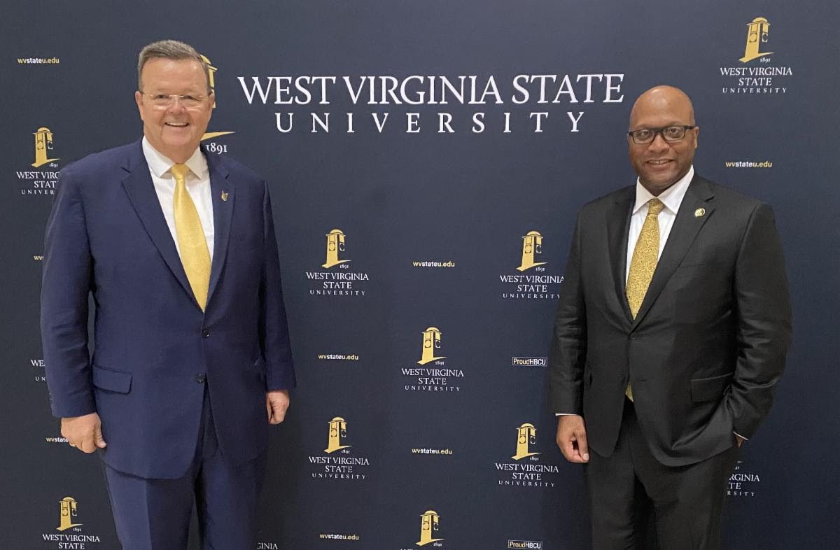 WVSU President Ericke S. Cage joins WV Secretary of State Kris Warner ...