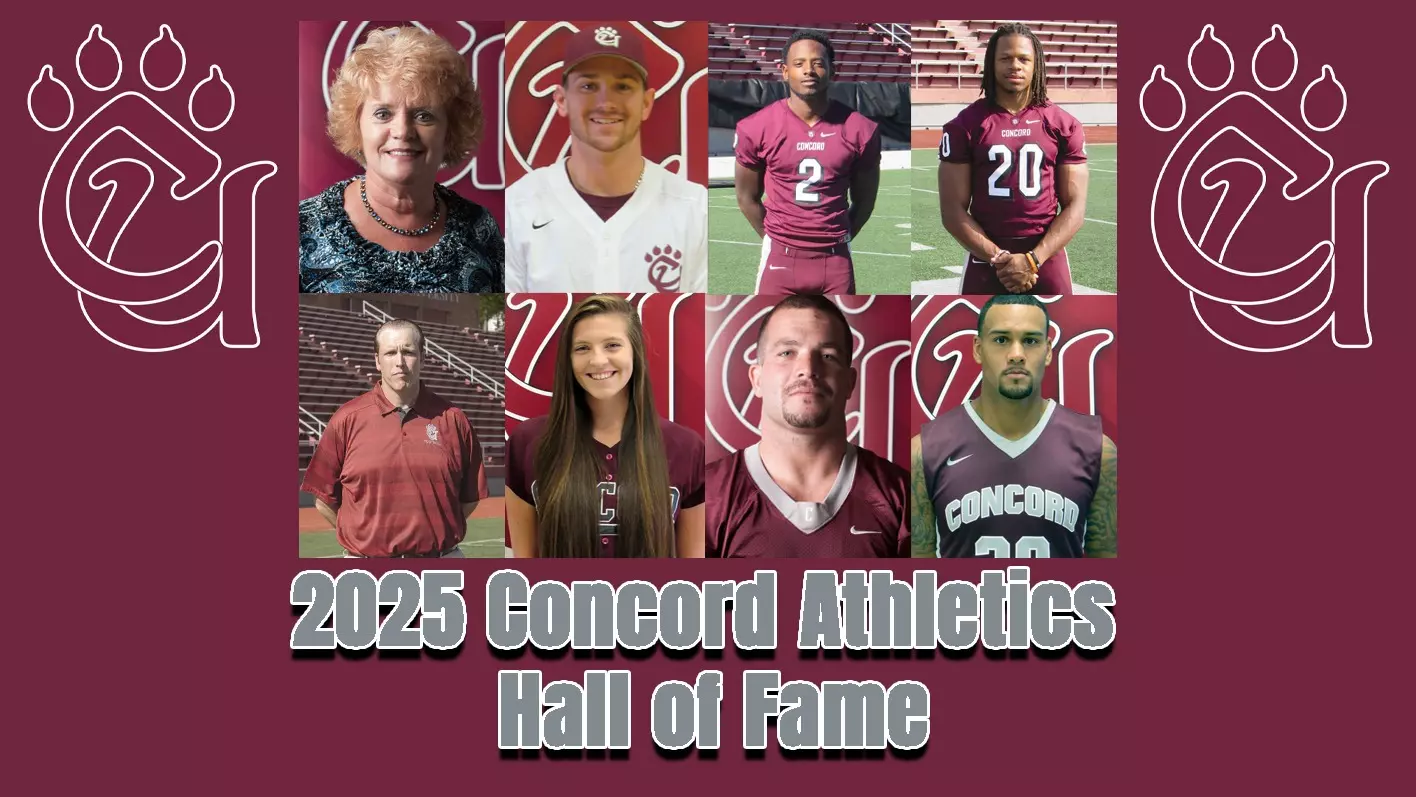 2025 Concord Athletics Hall of Fame class announced – The Real WV