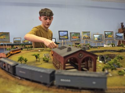 15-year-old Ralph Romanello brings the town of 'Soapton' to life at the ...