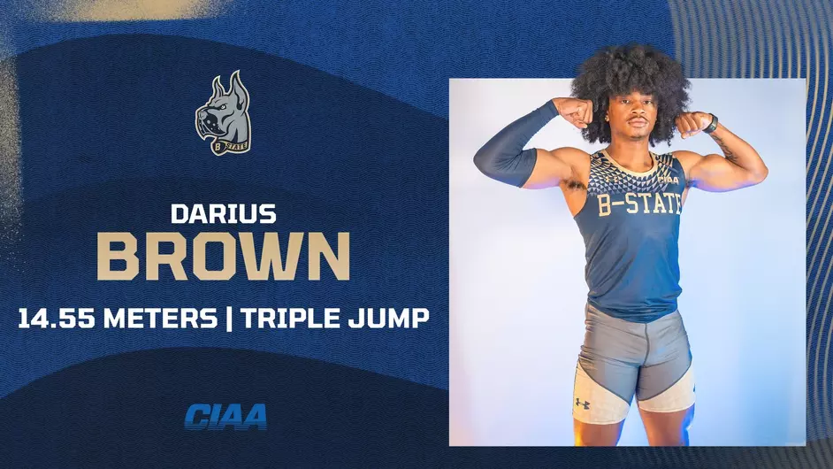 Darius Brown named CIAA Athlete of the Week – The Real WV