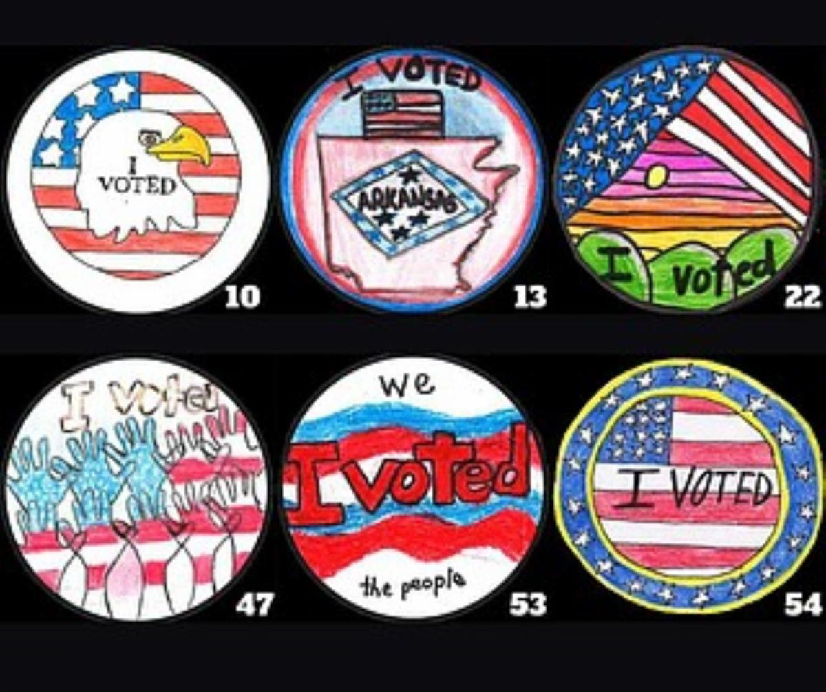 Deadline for 'I Voted!' sticker contest is quickly approaching – The ...
